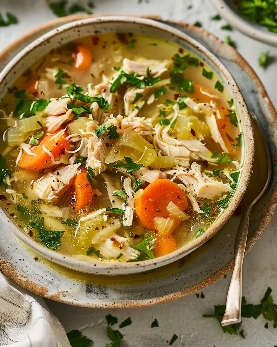 healthy chicken soup